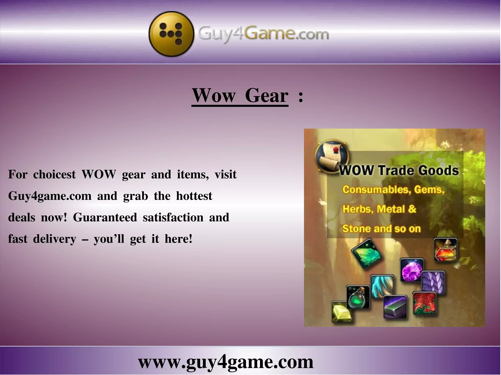Wow Gear | PPT