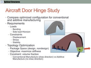 Structural Component Design Optimization for Additive Manufacture | PPT