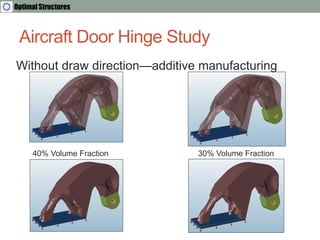 Structural Component Design Optimization for Additive Manufacture | PPT