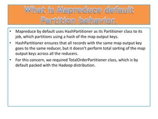 Mapreduce total order sorting technique | PPTX