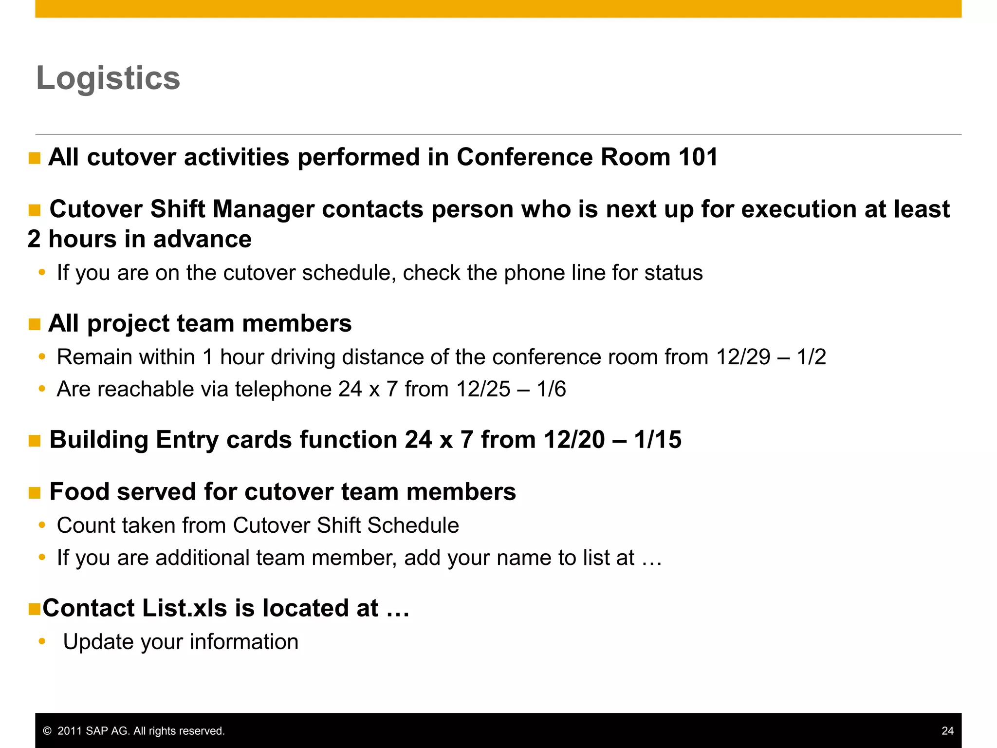 GV2-TM-CM-PR-Cutover Strategy Template-V1.ppt