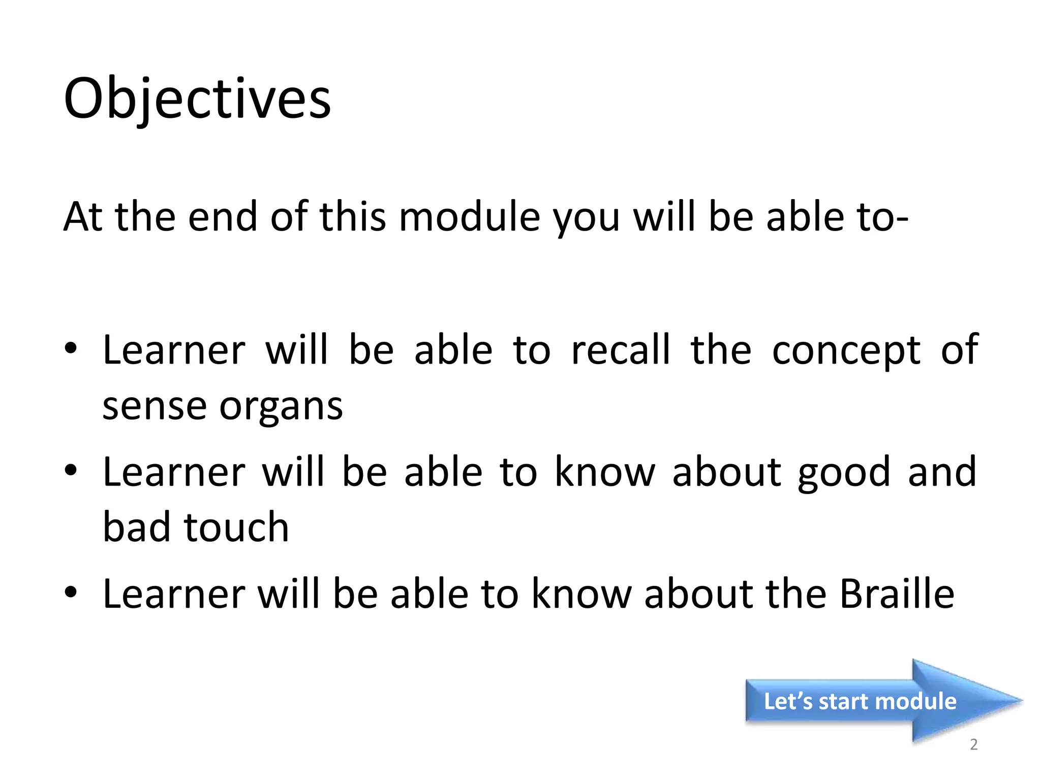 Programed instructional material: Sense organs | PPTX