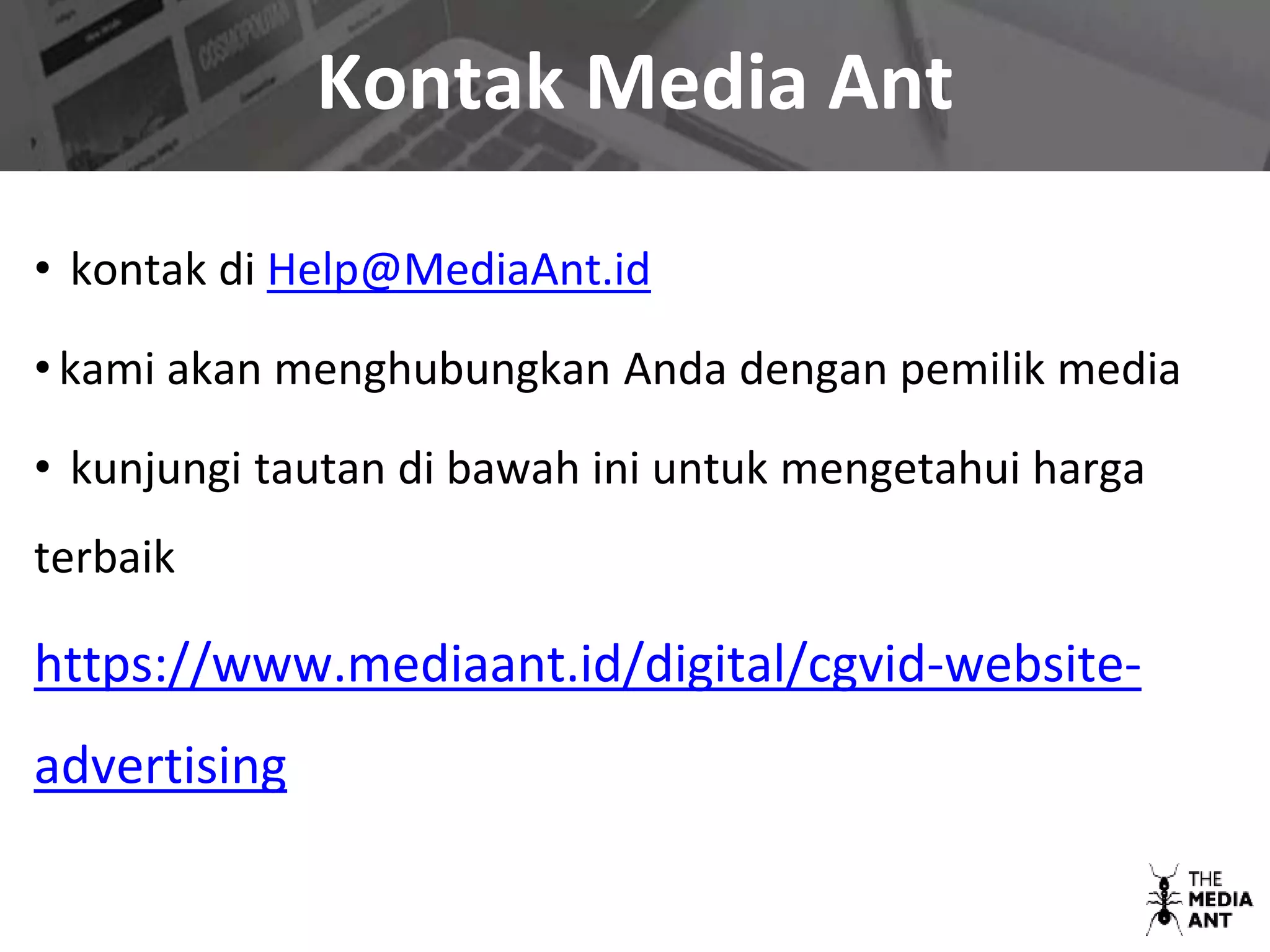 Pasang Iklan di CGV Cinemas Digital | PPTX