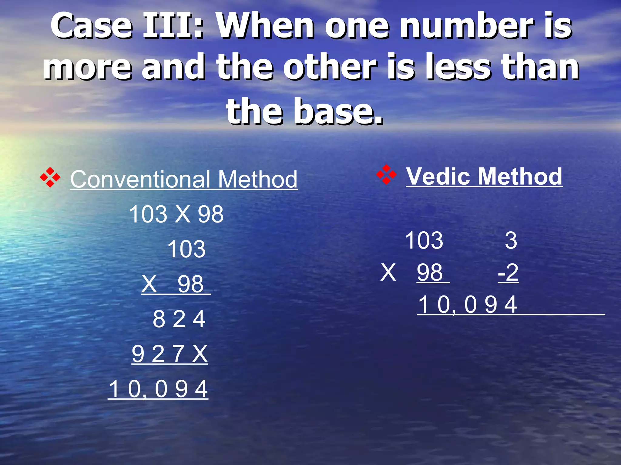 Vedic Mathematics ppt | PPT