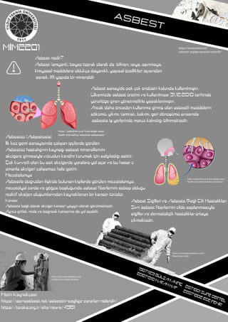 Güvenlik Posterleri 5 [Asbest] - YTÜ - Safety Posters 5 [Asbestos] | PDF