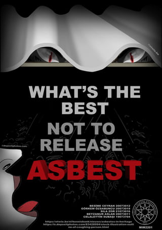 Güvenlik Posterleri 5 [Asbest] - YTÜ - Safety Posters 5 [Asbestos] | PDF
