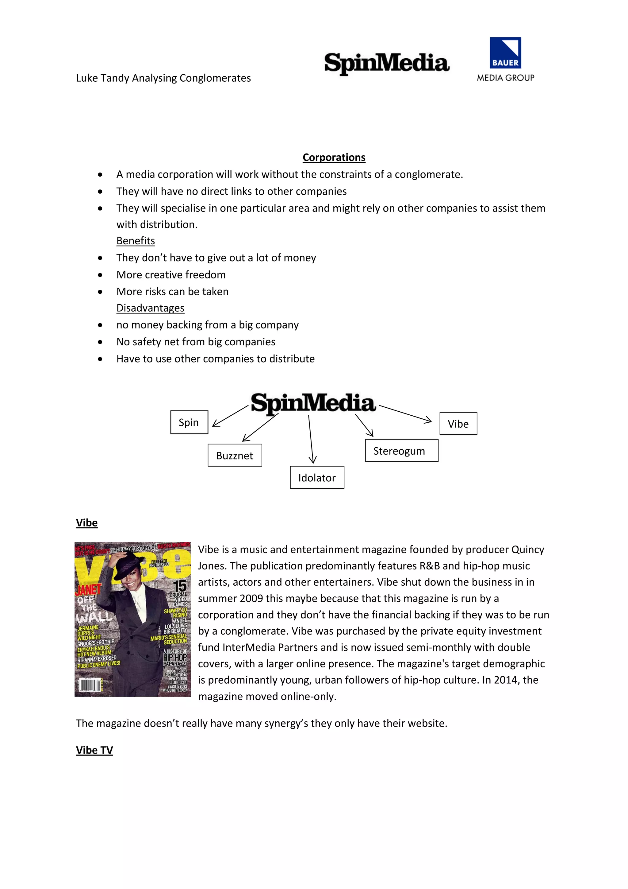 Conglomerate | PDF