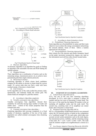 COMPARISON OF ENERGY OPTIMIZATION CLUSTERING ALGORITHMS IN WIRELESS SENSOR NETWORKS | PDF ...