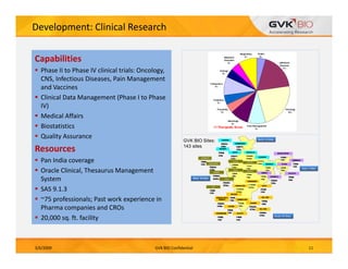 Gvk Bio Corporate Presentation | PDF