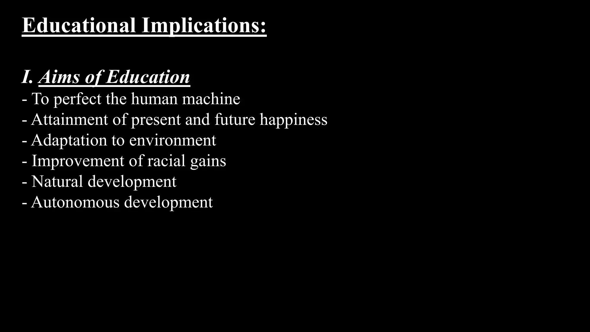 naturalism definition and principle power | PPTX