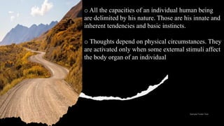 naturalism definition and principle power | PPTX