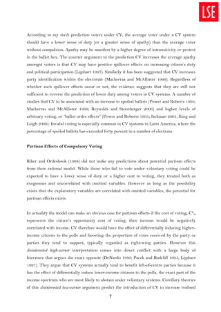 A Rational Choice Model of Compulsory Voting | PDF