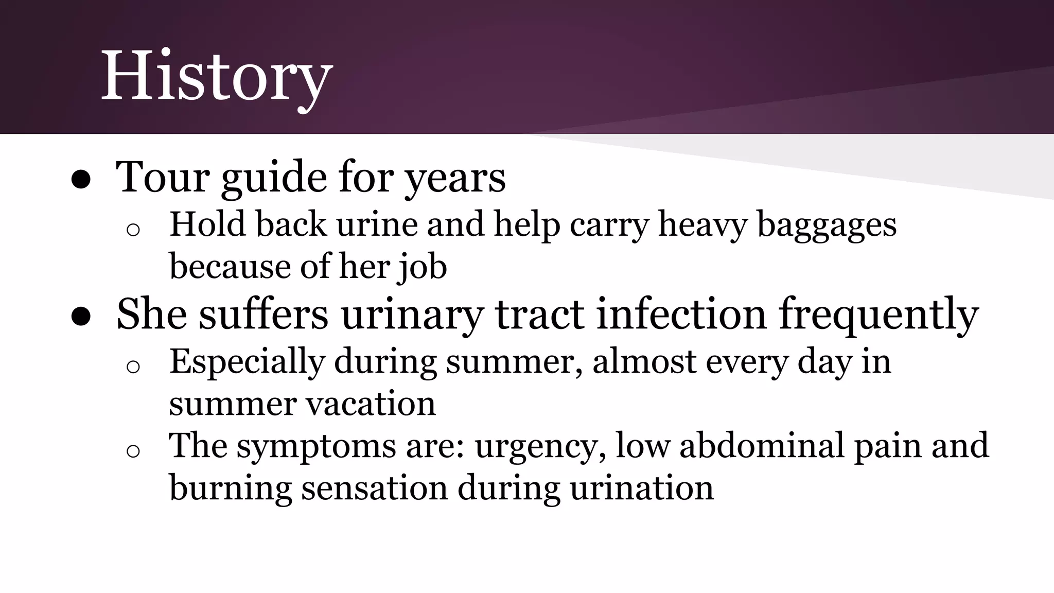 Stress urinary incontinence - case and brief | PPTX