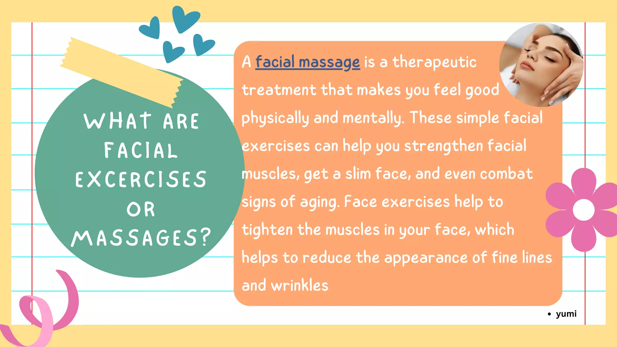 facial excercise and massage | PDF