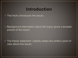 Argumentative Writing | PPTX