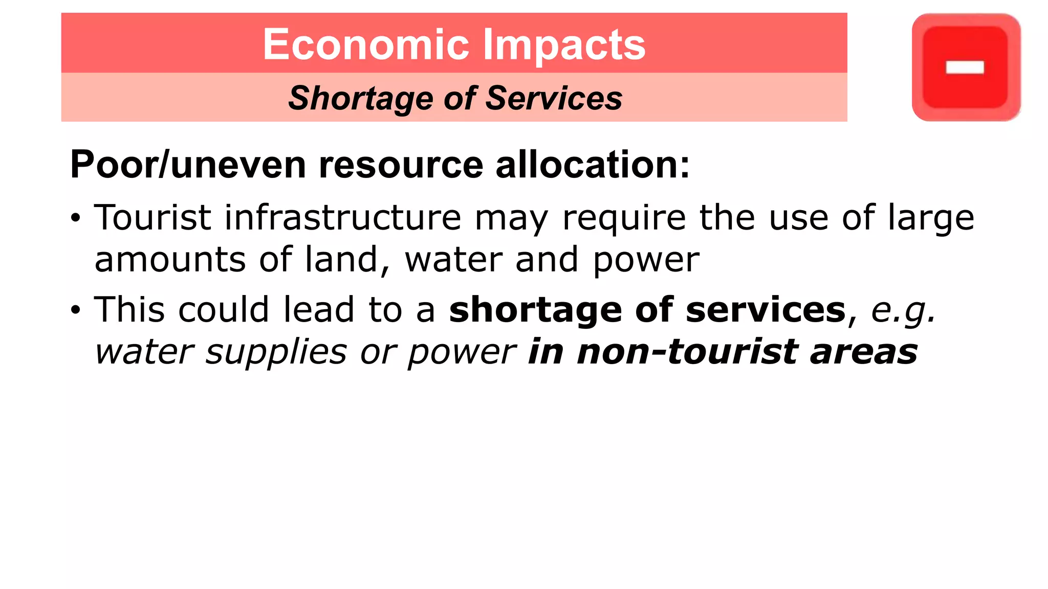 Ch 1 GW 3 - Impacts of Tourism | PPTX