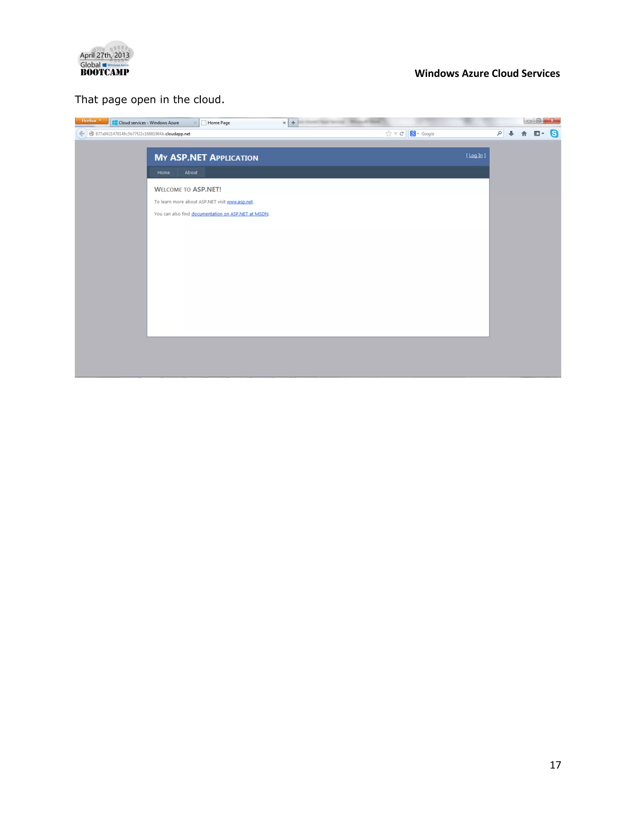 windows azure cloud services - Lab Manual | PDF