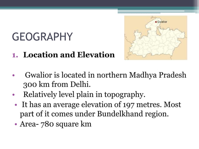 Classification of Gwalior based town planning parameters | PPTX | Asia ...