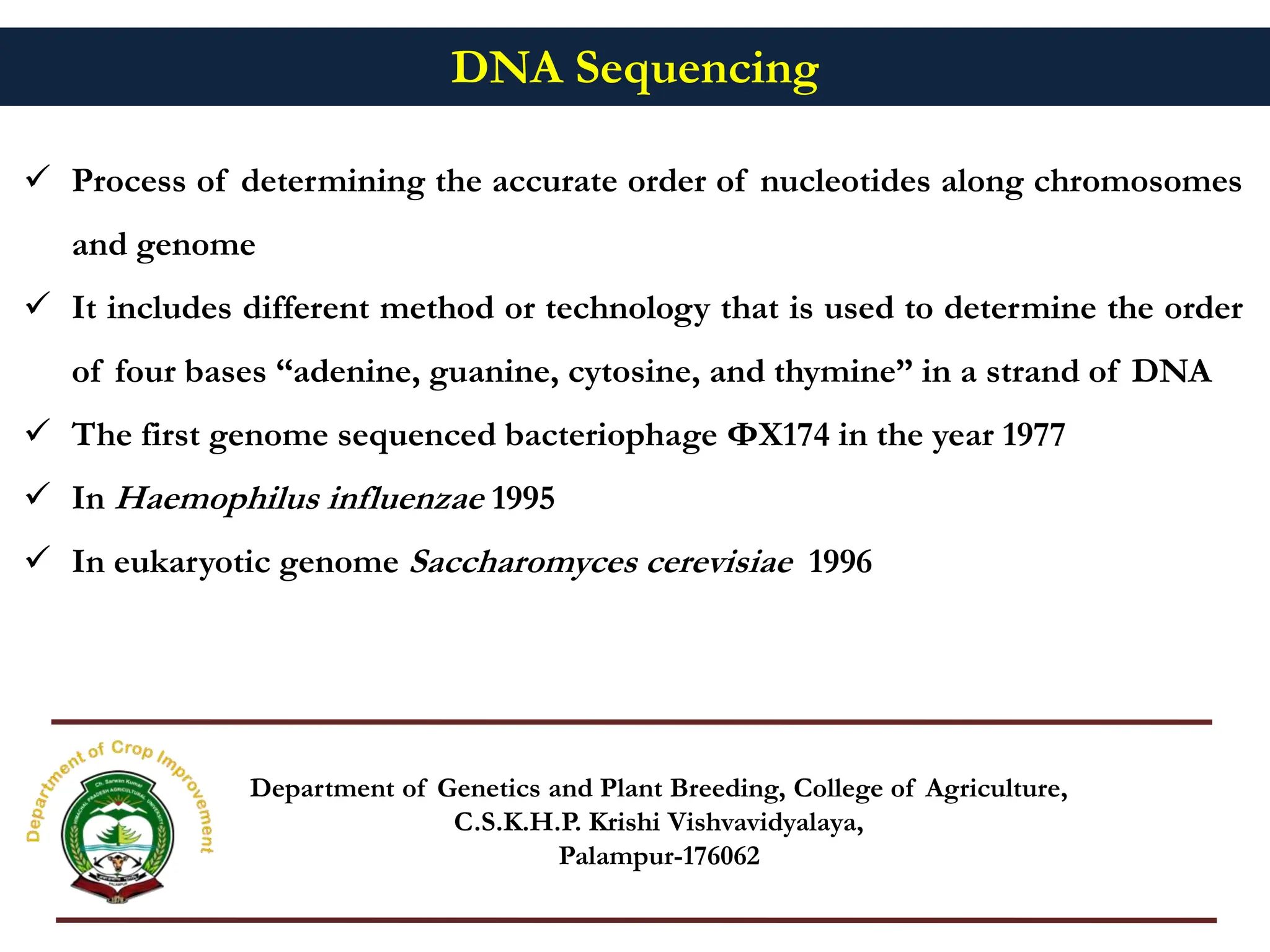 GWAS "GENOME WIDE ASSOCIATION STUDIES" A STEP AHEAD | PPTX