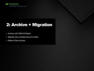 GWAVACon - The Art of E-Mail Migration GWAVA Migration Toolkit | PPT