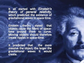 G-waves (Gravitational wave) | PPTX