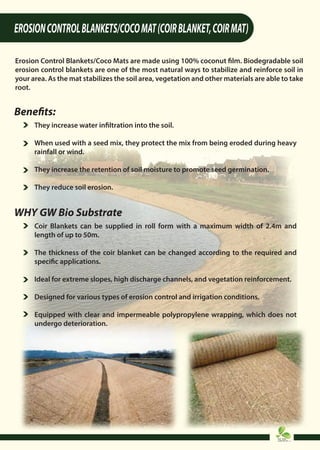 Gw bio substrates brochure english | PDF