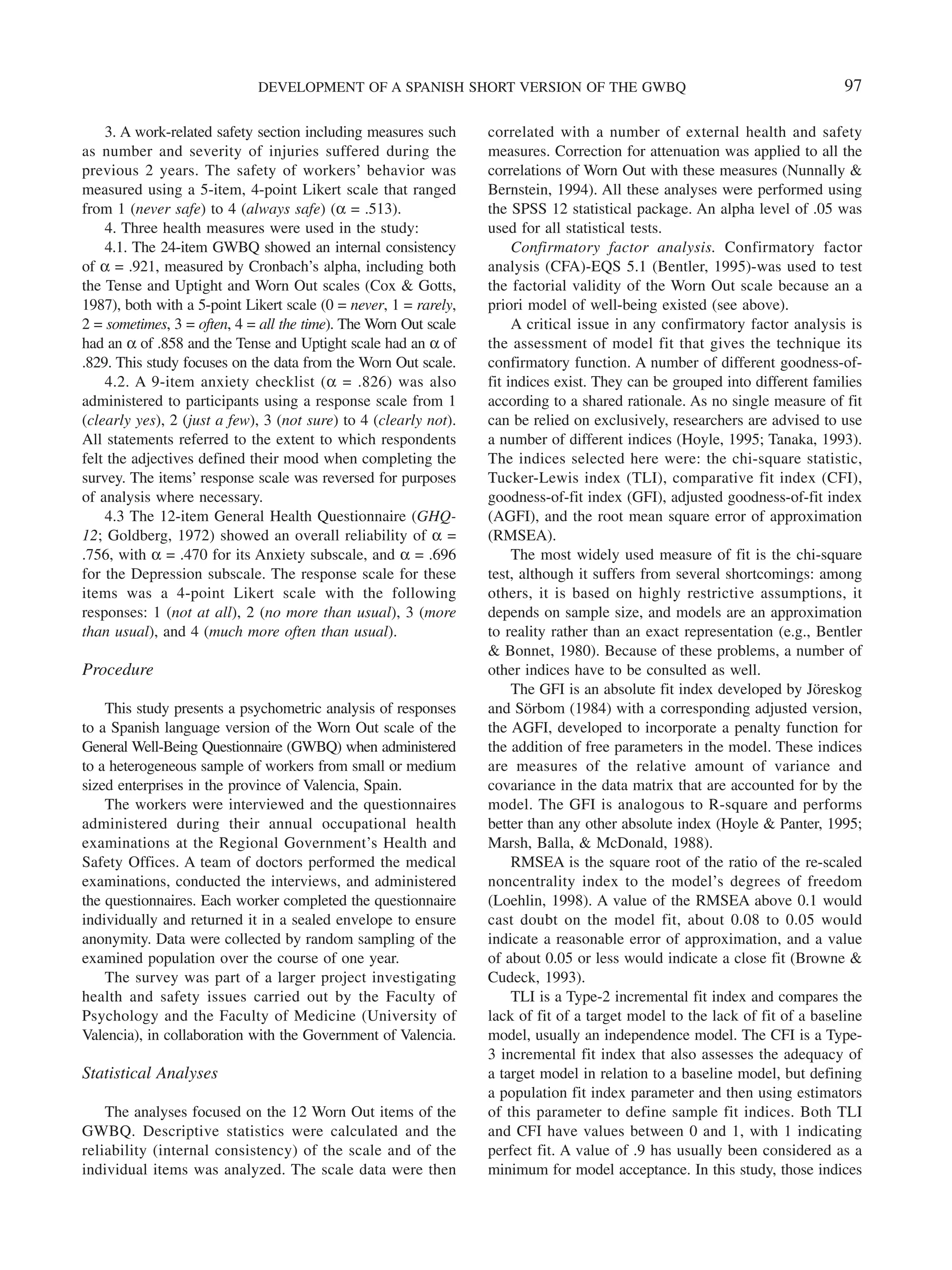 GWBQ ESCALA | PDF