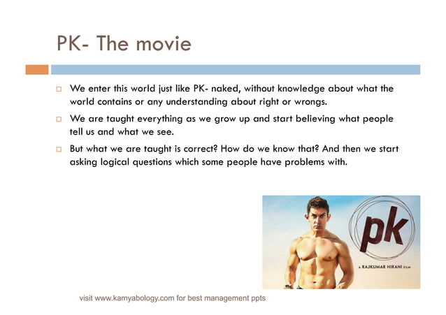 Excellent Life Lessons from the Movie PK | PDF | Science Fiction | Genres