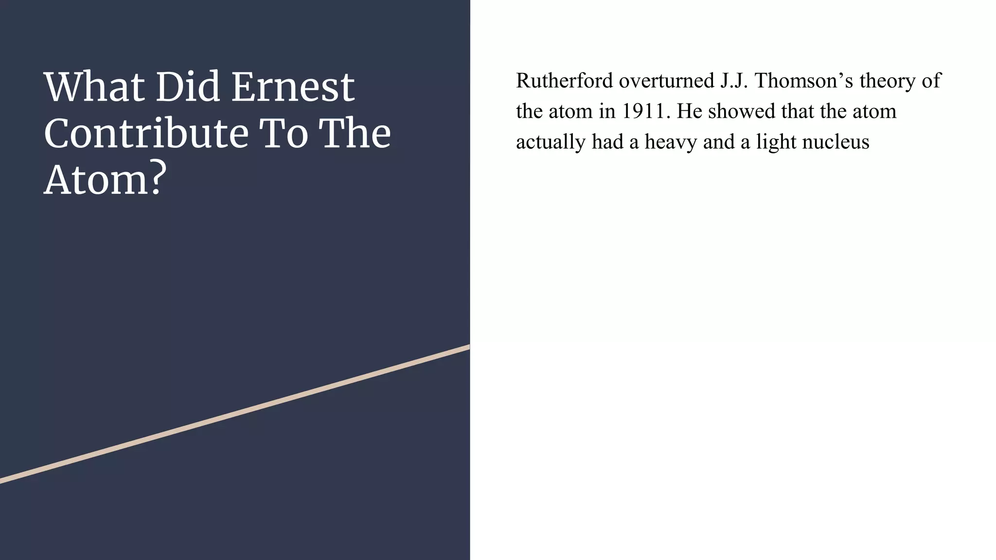 Ernest rutherford | PPTX