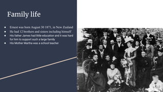 Ernest rutherford | PPTX