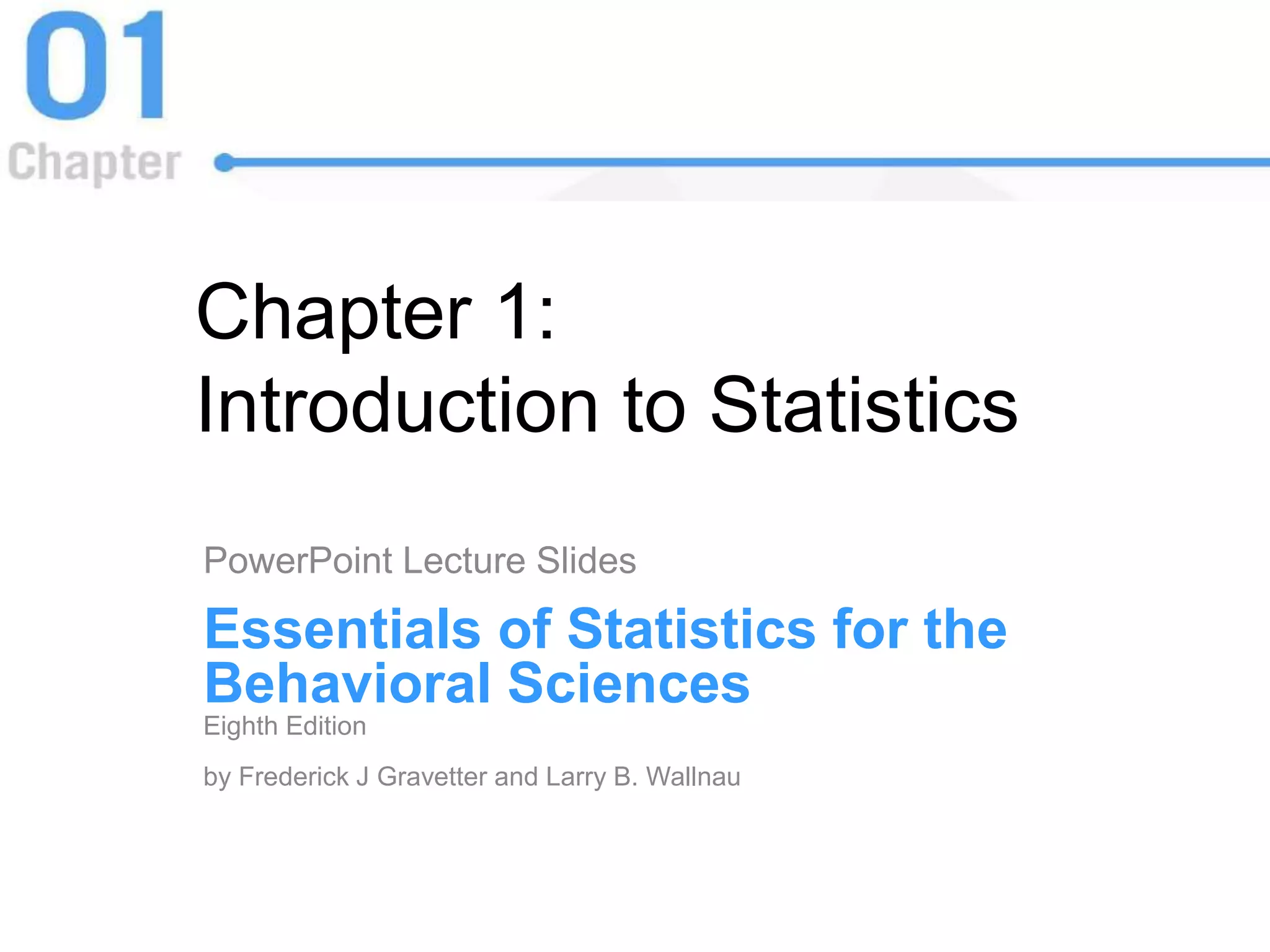Introduction to Statistics | PPTX