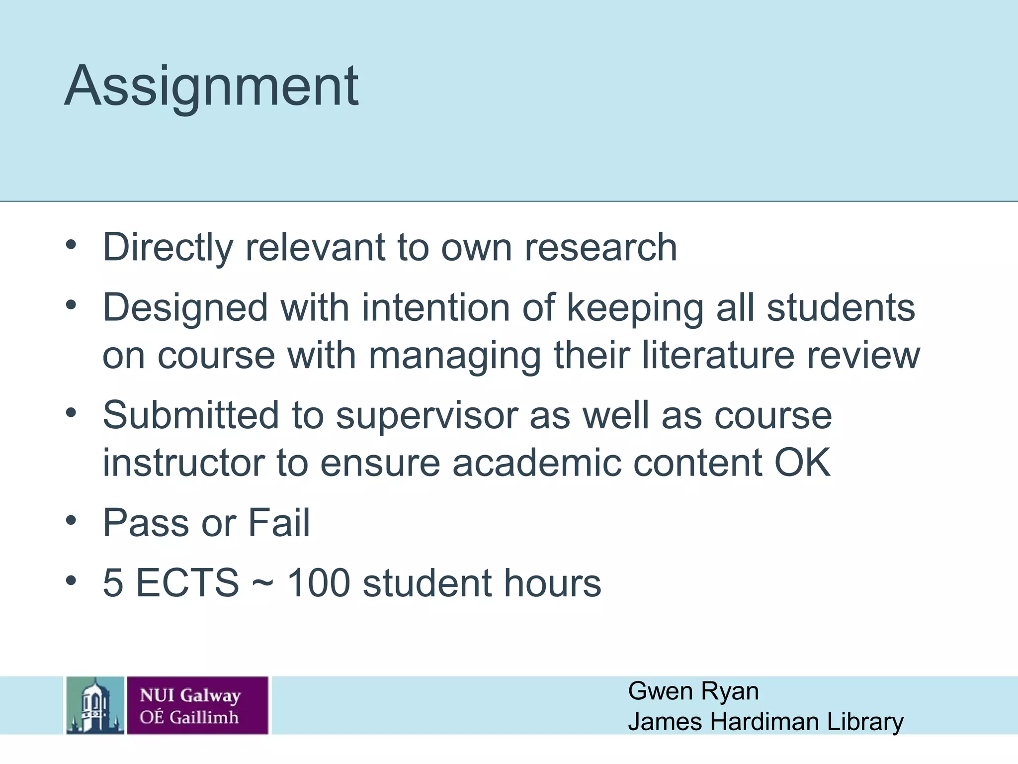 Defining criteria for measuring impact of discipline specific ...