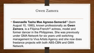 Gwen Zamora Biography, Early Life, Career.pptx