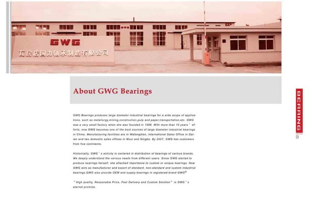 bearing catalouge-GWG | PDF