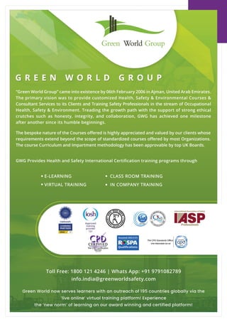 Green World Group: Your One-Stop Solution for Top-Quality Health ...