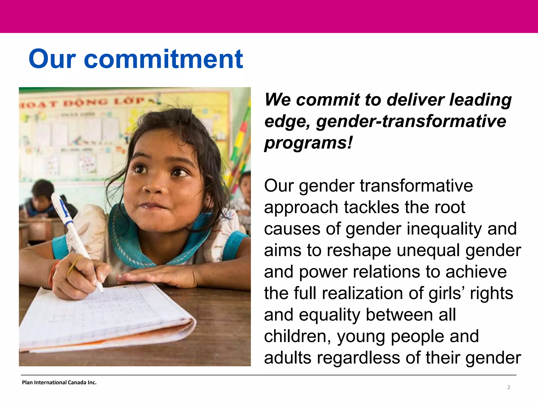 GWG_Plan_Gender transformation journey of Plan_October 2019 | PPT