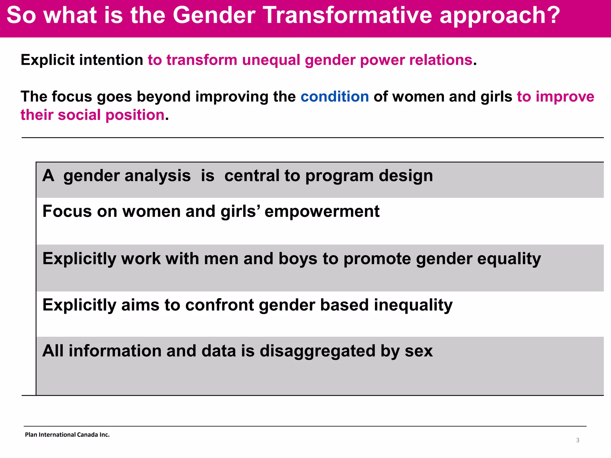 GWG_Plan_Gender transformation journey of Plan_October 2019 | PPT
