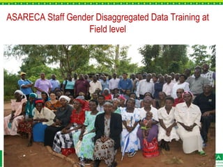 Gender mainstreaming in agricultural research for development ...