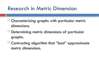 Directed metric dimension of oriented graphs | PPTX
