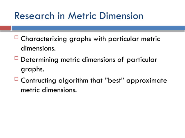 Directed metric dimension of oriented graphs | PPT