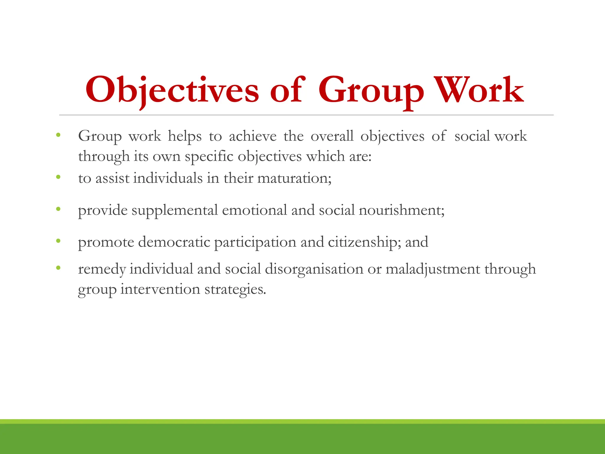Social work .Group Work history (1).pptx