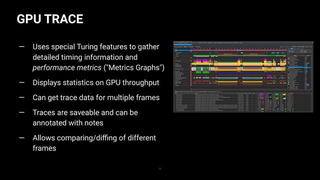 Optimizing HDRP with NVIDIA Nsight Graphics – Unite Copenhagen 2019 | PPT