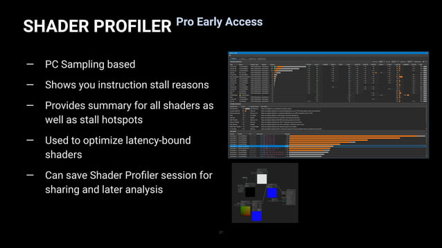 Optimizing HDRP with NVIDIA Nsight Graphics – Unite Copenhagen 2019 | PPT