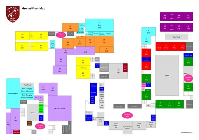 GWHS School Map | PDF | Secondary Education | Education