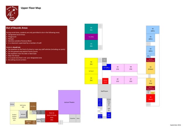 GWHS School Map | PDF | Secondary Education | Education