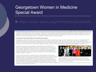 Georgetown Women in Medicine by GWIM | PPT
