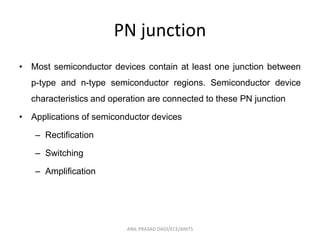 UNIT-I_PN_junction.pptx | Chemistry | Science