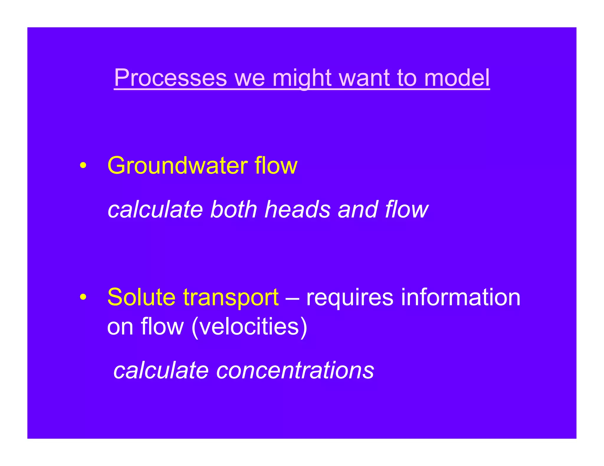 Introduction to Groundwater Modelling | PDF