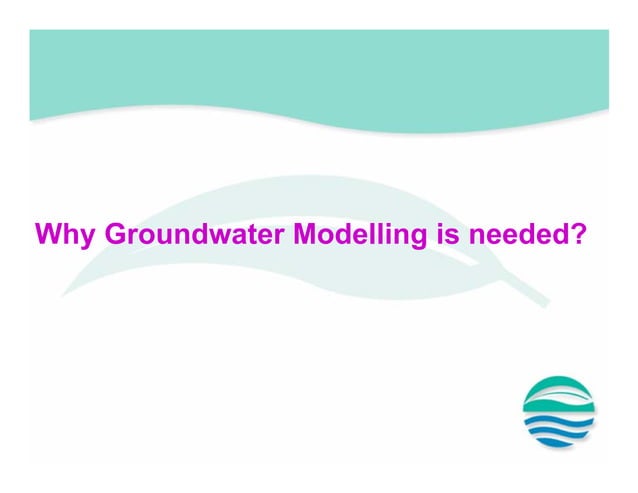 Introduction to Groundwater Modelling | PDF | Geology | Science