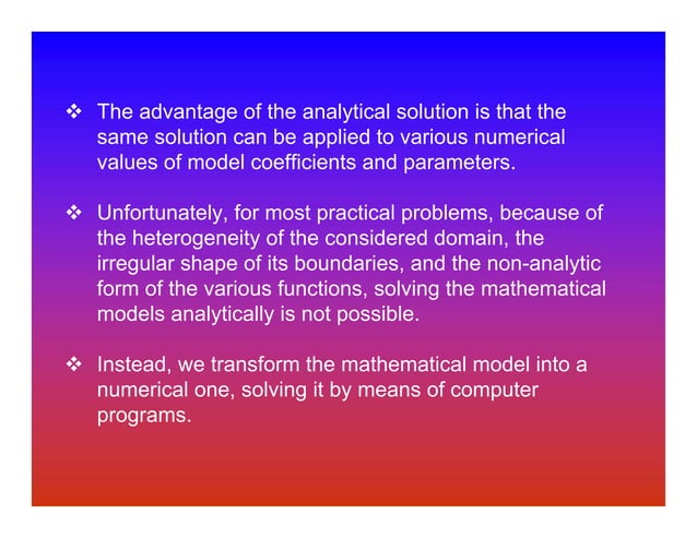 Introduction To Groundwater Modelling Pdf Geology Science